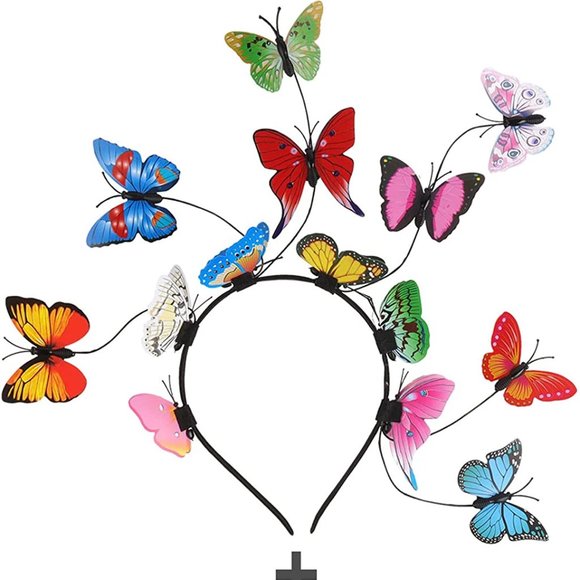 Boutique | Accessories | Coucoland Butterfly Fascinator Hat Monarch ...
